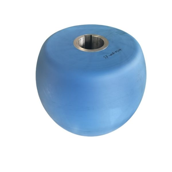 Quality Blue Color Polyurethane Coating Wheels Customized Heavy Duty Industrial Wheels for sale