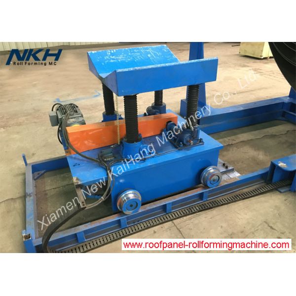 Quality Heavy Gauge 8 Tons Hydraulic Decoiler For Highway Guard Rail Roll Forming for sale