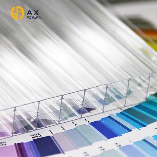 Quality 8mm Anti Fog Multiwall Polycarbonate Sheet for sale