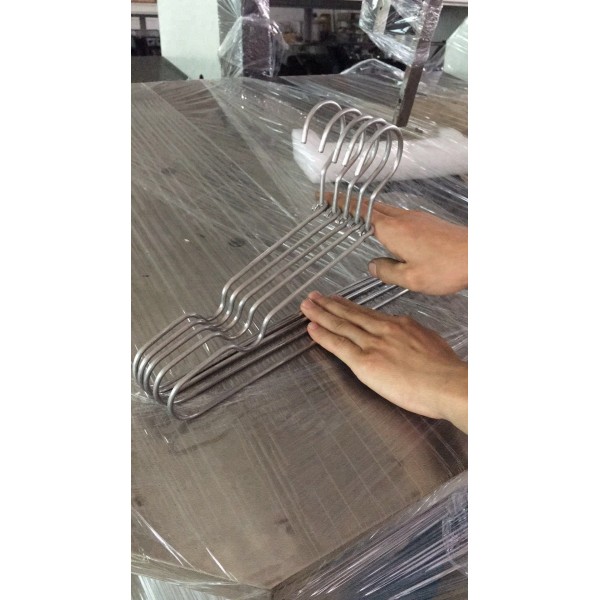 Quality Automatic Double Inverted Wire Hanger Forming Machine with 2.2KW Motor for for sale