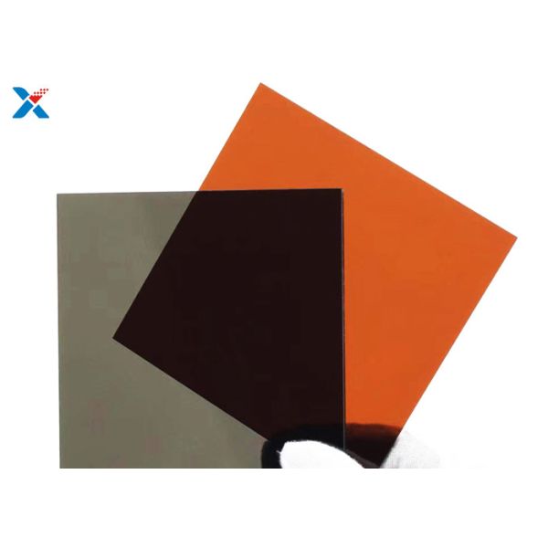 Quality Dark Tinted Bronze Plastic Acrylic Sheet Cut To Size Panels for sale