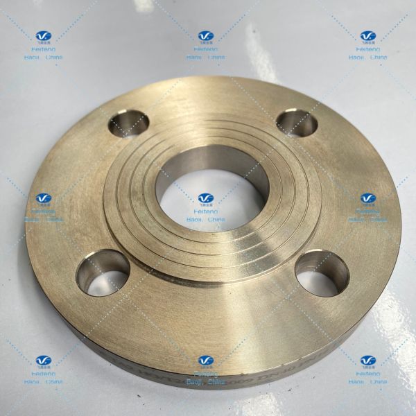 Quality GB/T19001 Ti Gr2 Weld Neck Blind Flange DN40 PN16 for sale