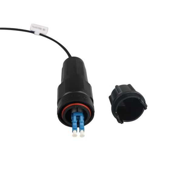 Quality New Type FTTA Rugged Fiber Optic Cable Assemblies FULLAXS Connector features prevent drop and loose mechanism for sale