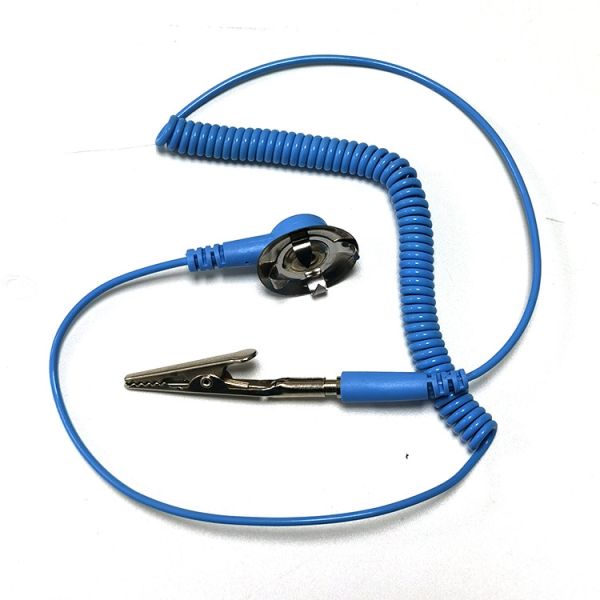 Quality Anti Static 4mm 7mm 10mm Button ESD Protection Wrist Band for sale