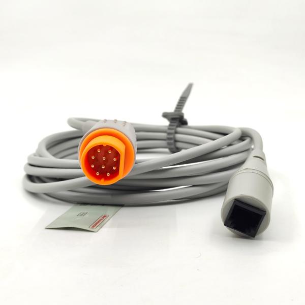 Quality Medical Monitor Accessory Practical Grey Color IBP Cable Compatible Siemens To for sale