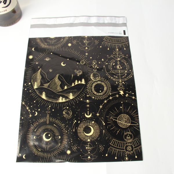 Quality Custom Printed Biodegradable Poly Mailer Bags 10x13in for sale
