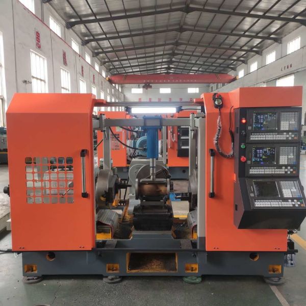 Quality CNC Valve Fire Hydrant Car Rear Axle Three-sided CNC Boring And Milling Machine for sale