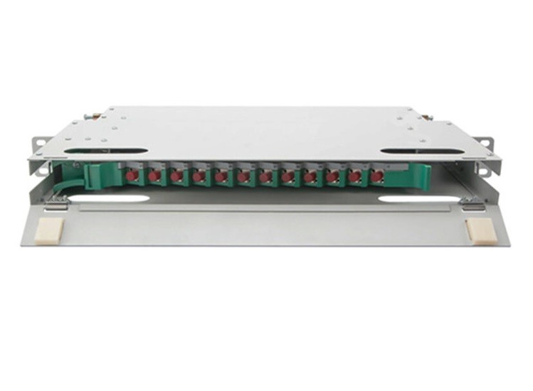 Quality 12 Core ODF Patch Panel FC 1U Rack Mount Box 19