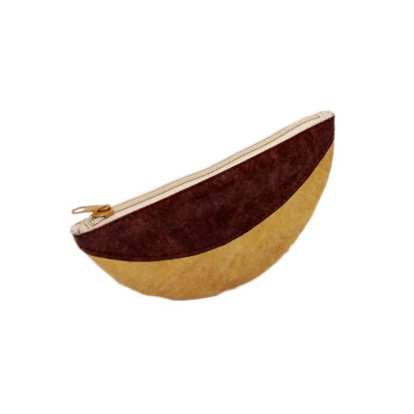 Quality Moon Shape Tyvek Paper Wallet Zipper Easy Take Out For Girl Ladies Cute Purse for sale