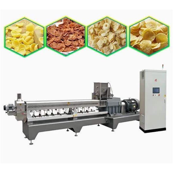 Quality Fully Automatic Corn Flakes Processing Machine Snack Maker Machine 200-260kgs/H for sale