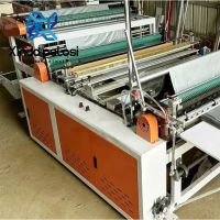Quality Four Lines Plastic Side Seal Shopping Bag Making Machines High Speed for sale