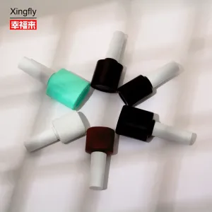 Quality Glass Base Empty Nail Polish Bottles 7ml capacity Cosmetic Packing for sale