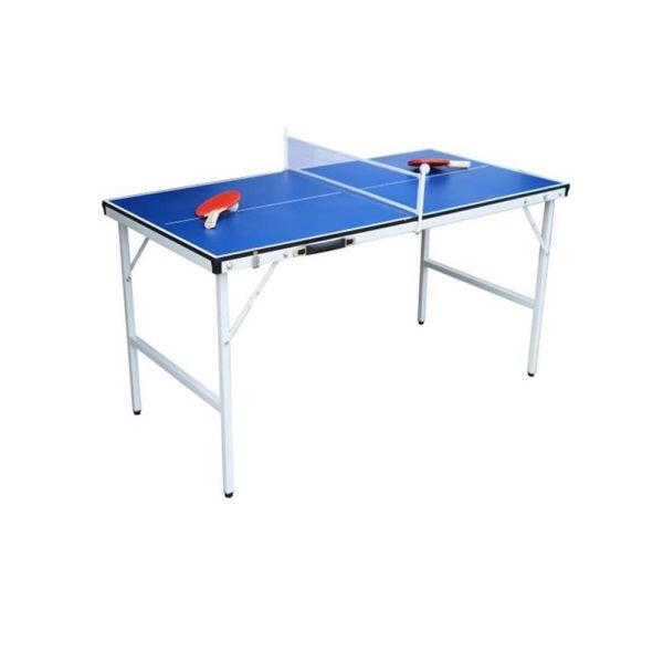 Quality Midsize Outdoor Table Tennis Table Easy Folding With Painting And Net Caster for sale