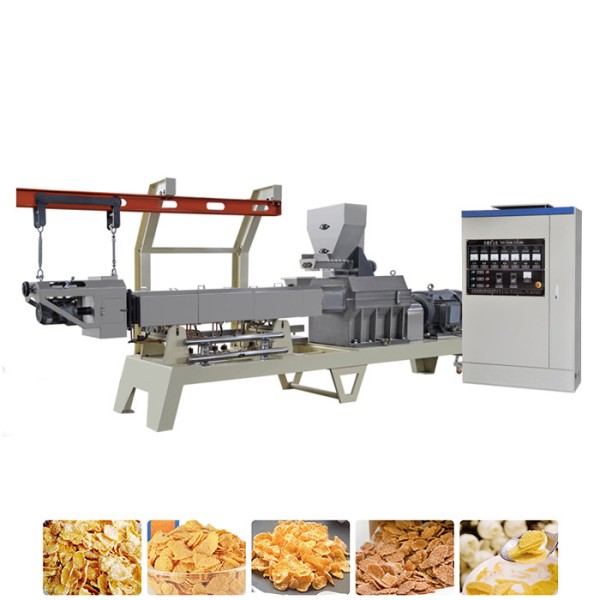 Quality Crispy Kelloggs Corn Flakes Machine Breakfast Cereal Processing Line for sale