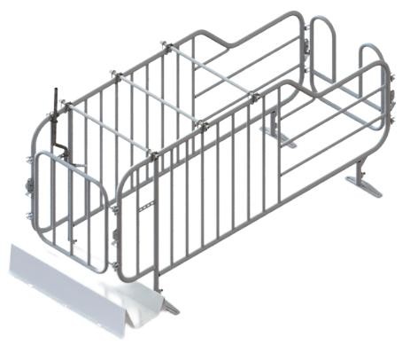 Quality Customizable Sow Farrowing Crate Sow Cages for sale