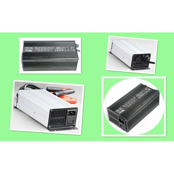 Quality Quick 60V / 73.5V 5A Battery Charger , PFC AC Input 110 - 230V Li Scooter Battery Charger for sale