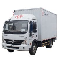 Quality 5000kg Gross Vehicle Weight Dongfeng Single Row 4X2 Van Truck for sale