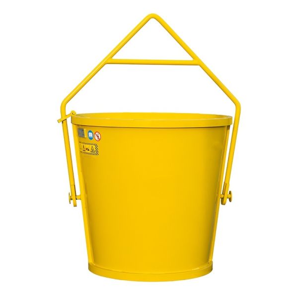 Quality Circular Muck Tubs Skips 100L To 200L Concrete Equipment Parts for sale