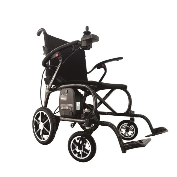 Quality Custom Power Chair Electric Wheelchair with Carbon Fiber Frame W510*D415mm Seat Size for sale
