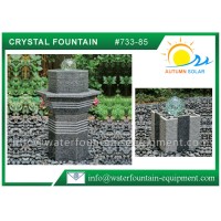 Quality Glass Rolling Ball Small Garden Water Features , Different Shape Granite Ball for sale