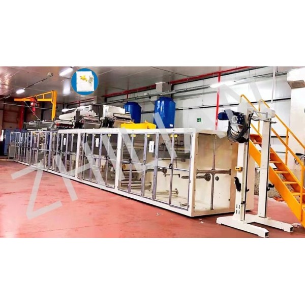 Quality 450mm Width Training Pad Pet Pad Machine 200 m/min for sale