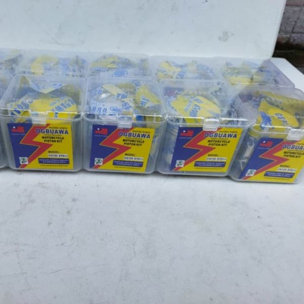 Quality CG125 STD++ Motorbike Piston Kit Standard Size HACI Brand Motorcycle Replacement Parts for sale