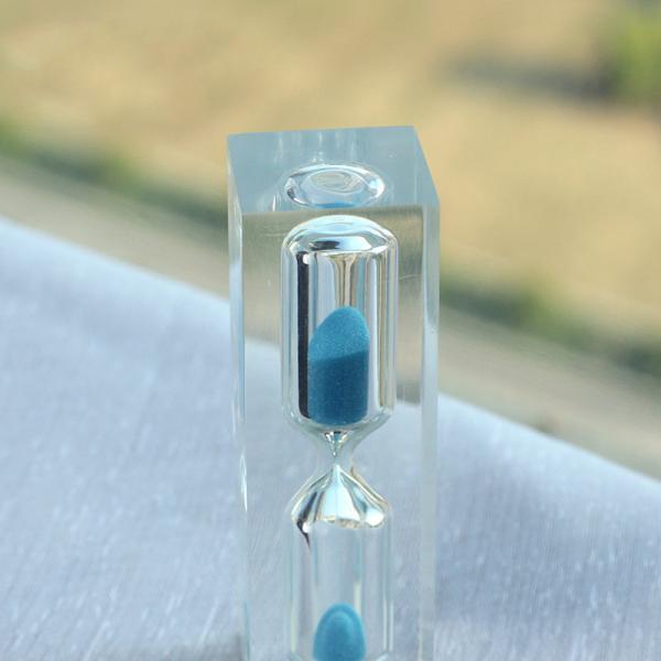 Quality 1 3 5 Minute Acrylic Hourglass Custom Crystal Hourglass for sale