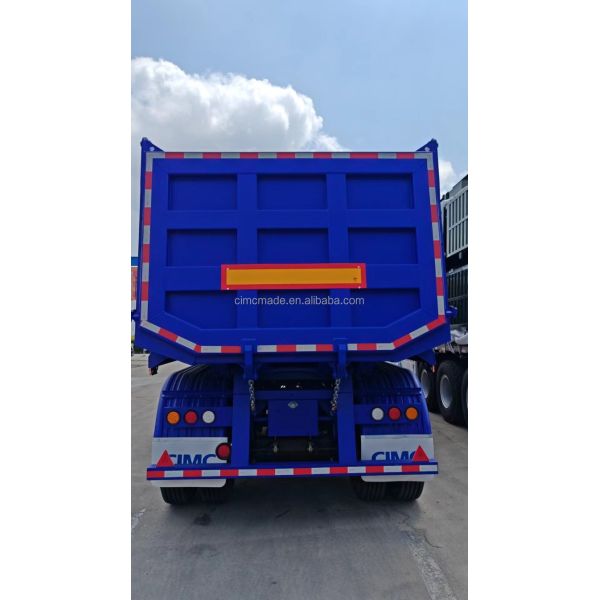 Quality Truck Trailer Type Rear Dump Trailer with 100 Ton Loading Capacity for sale