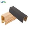 china 2.9m Black Nano Sheet 3D Insulated Slat Wood WPC Wall Panel for Indoor