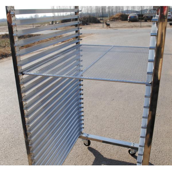 Quality 304 Stainless Steel Trolley Rack Polishing / Sandblasting Surface Treatment for sale