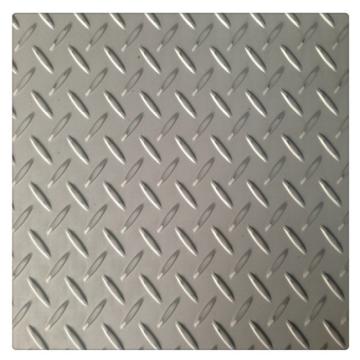 Quality 201 316l SS Embossed Checked Plate Sheet Stainless Steel 2000mm for sale