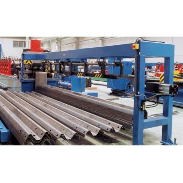 Quality High Speed Automatic Highway Guardrail Two Waves Roll Forming Machine Production for sale