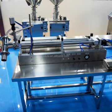 Quality Sauce Cream Paste Liquid Filling Machine Semi Automatic Head Horizontal Water for sale