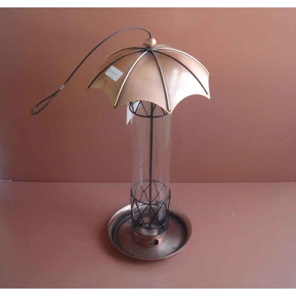 Quality Customized SGS Cast Iron Wall Mounted Metal Bird Feeder Beautiful Cute for sale