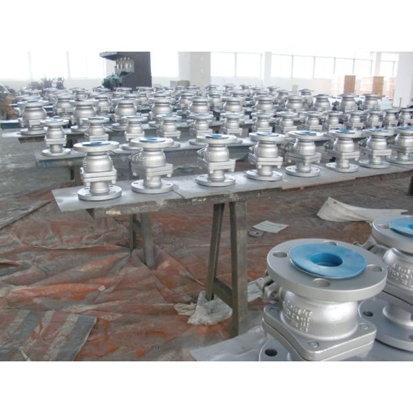 Quality NPS 8" Two Piece Reduced Bore Floating Ball Valve for sale