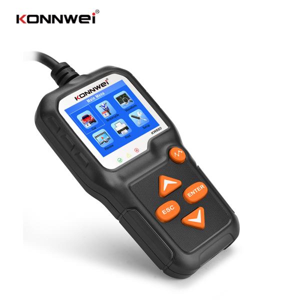 Quality Multi-Languages Vehicle Diagnostic Scanner Battery Tester For All 6-12V Motorcycles in America for sale