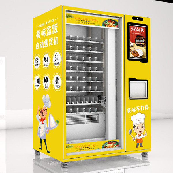 Quality College Campus Ready Meals Vending Machine Healthy Food Vending Machine for sale