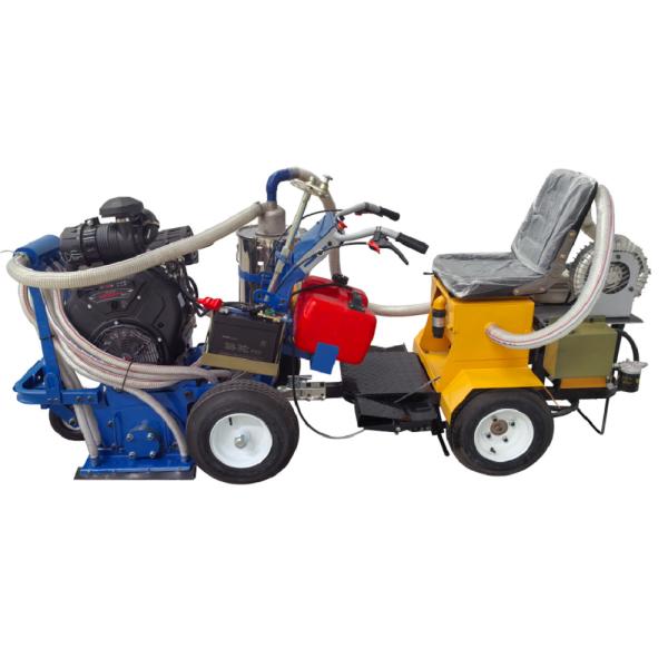 Quality 250mm Max Grinding Width Road Marking Removal Machine With PCD Grinding Head and Suction for sale