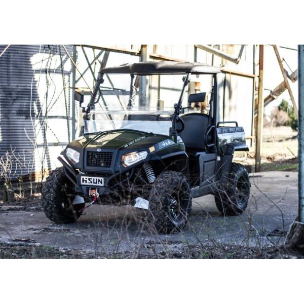 Quality 4WD Hisun Tracks UTV Electric Vehicle 48V Electric UTV with EEC Approved for sale
