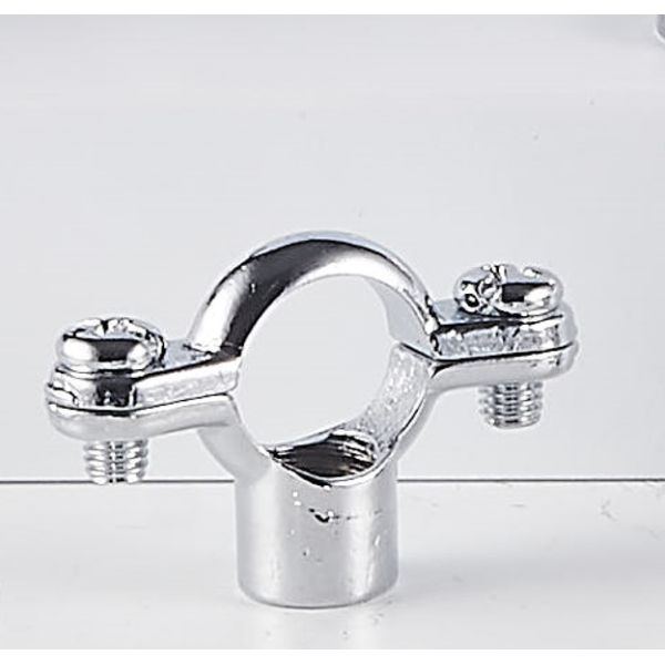 Quality 16mm 18mm 19mm Brass Pipe Clamp For Securing Pipes Water Throwing Chrome Plated for sale