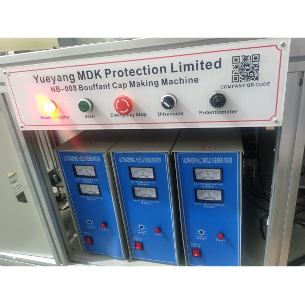 Quality 220pcs/Min Disposable Bouffant Cap Making Machine With 1200mm Height for sale