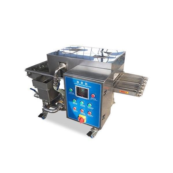 Quality Voltage 380V Meat Grinder Automatic Battering Breading Machine for Food for sale