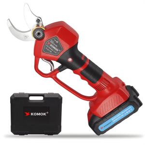 Quality 30mm Plastic Red Electric Pruning Shears For Cutting Branches for sale