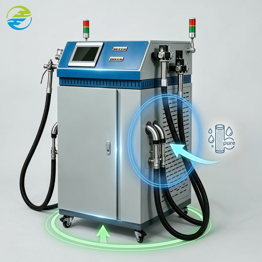 Quality Automatic Refrigerant Filling Equipment Integrating Oil Separation for Impurity for sale