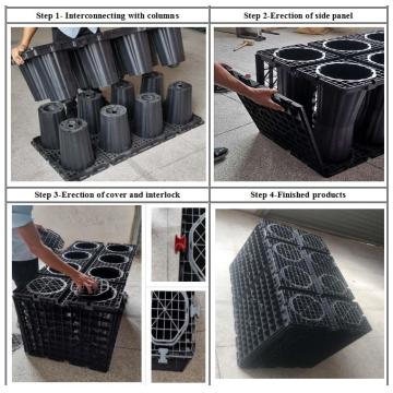Quality Online Technical Support for Columnar Infiltration Drainage Box Stormwater for sale