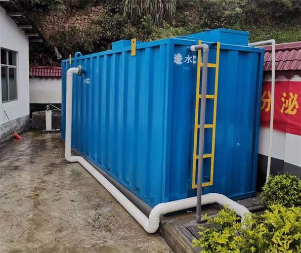 Quality MBBR Containerized Packaged Sewage Treatment Plant Poultry Slaughtering And for sale
