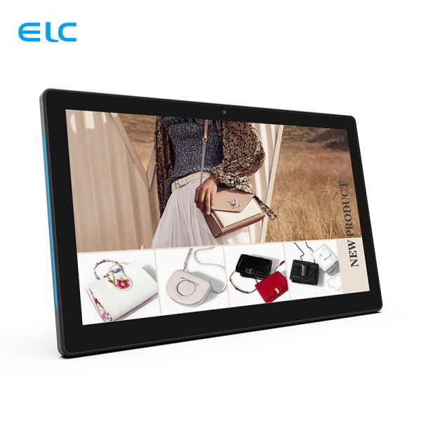 Quality 15.6 Inch desktop digital signage Screen Display Surrounding LED Light Bar for sale