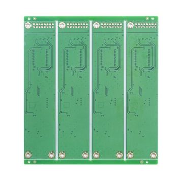Quality Immersion Gold IPC Class 3 PCB Double Sided Green Solder Mask 4mil 1.6mm for sale