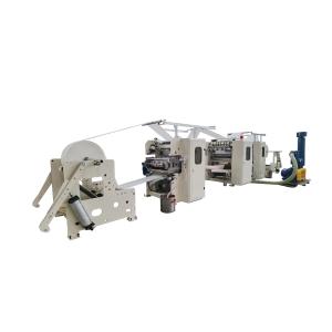 Quality 1/2 Fold Glue Lamination Hand Towel Paper Making Machine 380V for sale