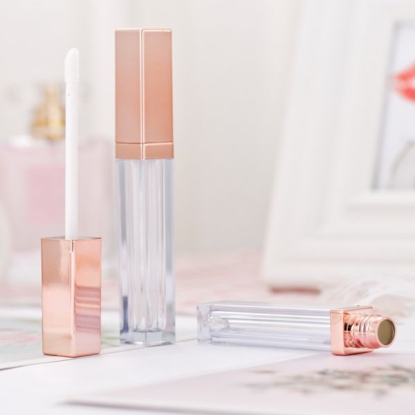 Quality 5ml 7ml Empty Lip Gloss Tube With Brush Applicator OEM ODM for sale